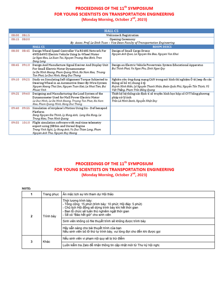 Conference Program | PDF
