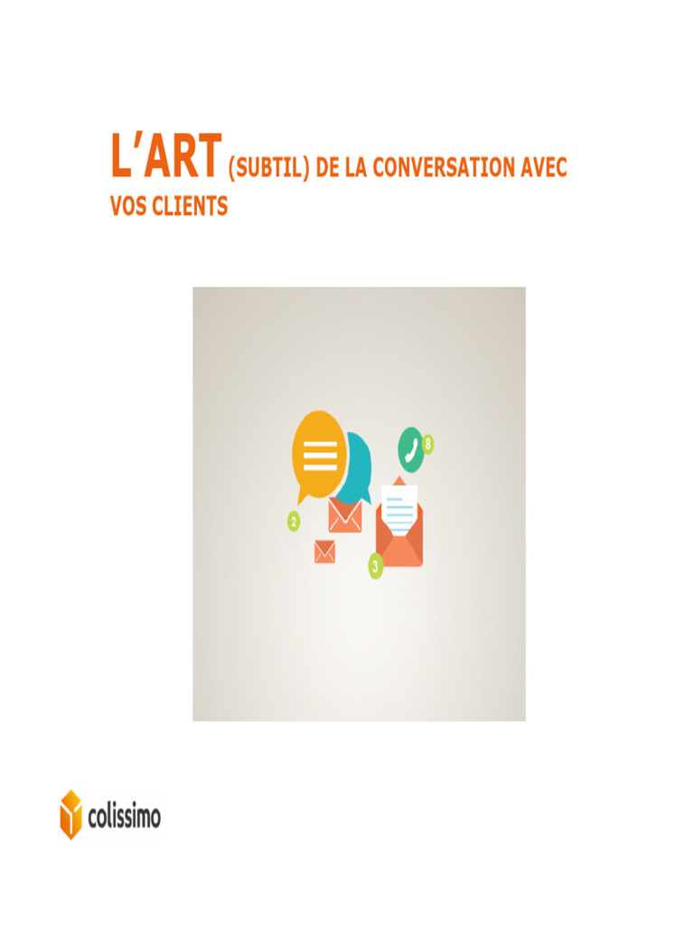 L Art Subtil de La Conversation Avec Vos Clients | PDF