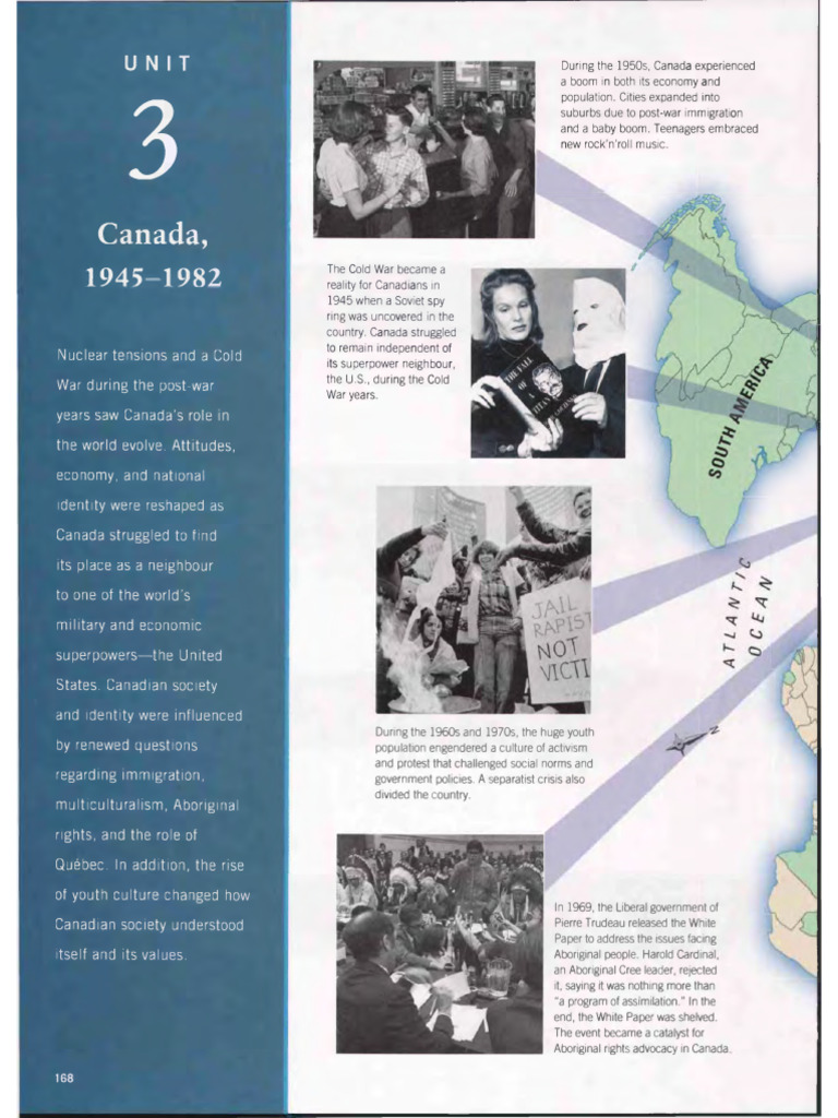 Unit 4 Post War Canada and Beyond | PDF