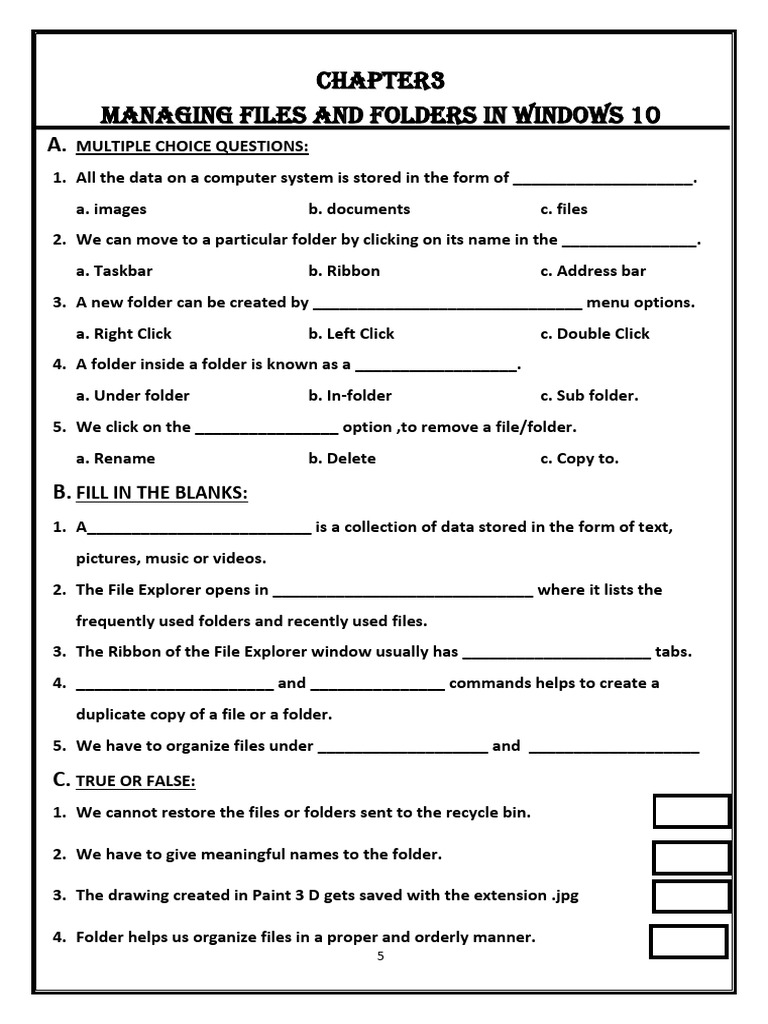 Grade 4 Computer Term 1unsolved Assignment | PDF