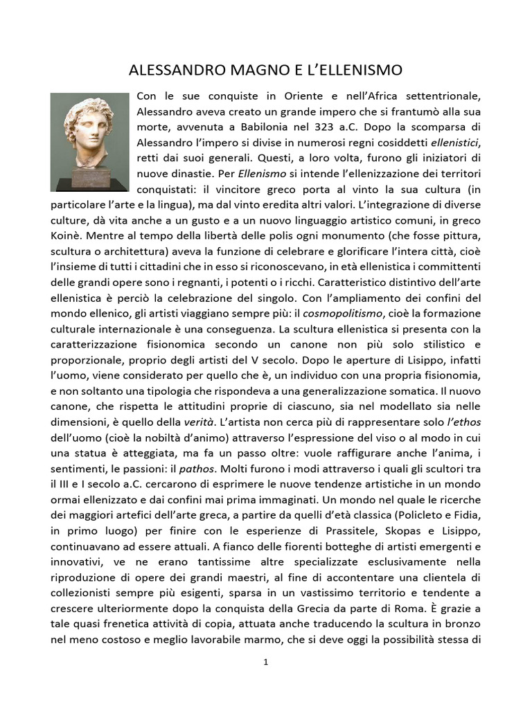 5 Periodo Ellenistico | PDF