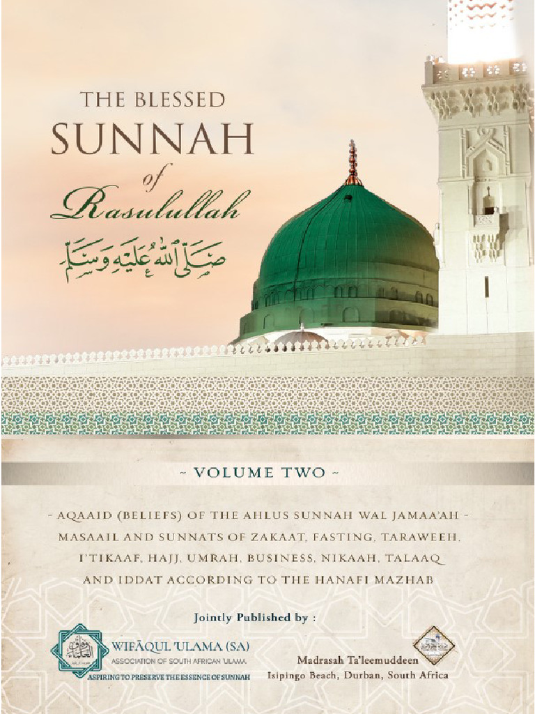 The Blessed Sunnah Of Rasulullah [vol 2] Pdf God In Islam