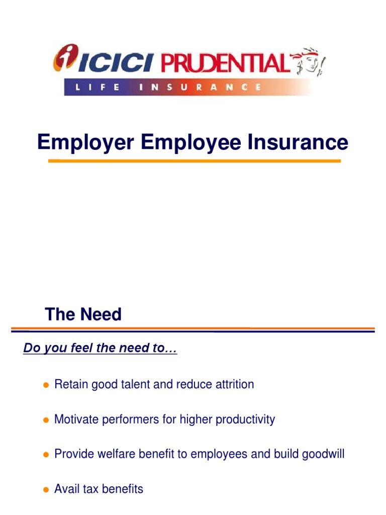 Empoly Empler PPT | Employee Benefits | Insurance