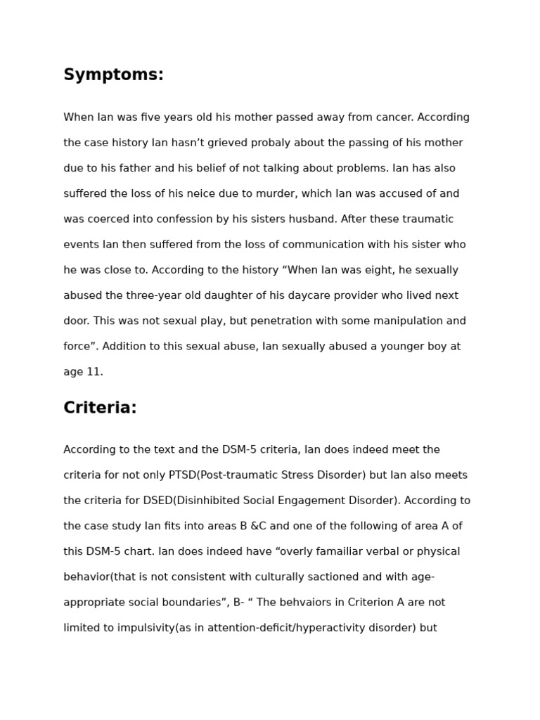 Ian Case Study | PDF