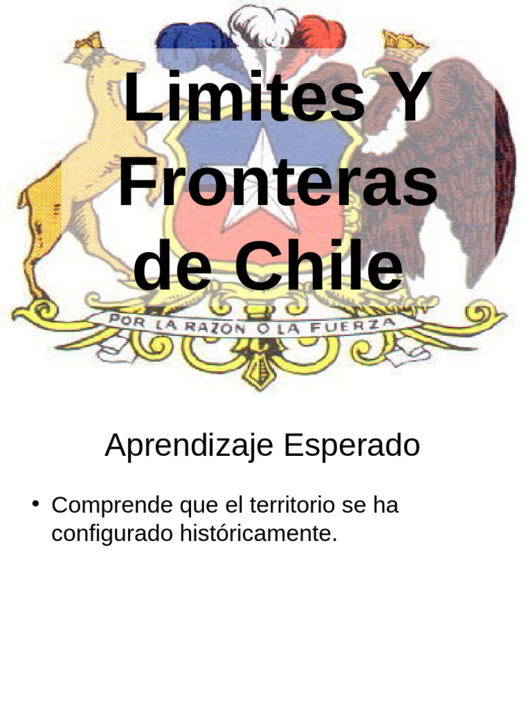Límites y Fronteras Chile | PDF