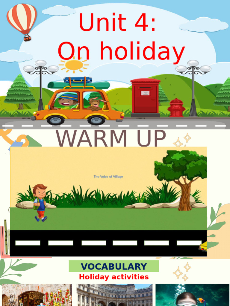 Pet Unit 4 On Holiday | PDF