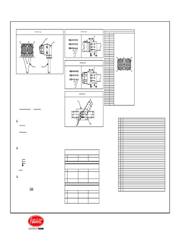 Peterbilt 387 HARNESSCummins ENGINE ISX PB387 Schematics Wiring | PDF