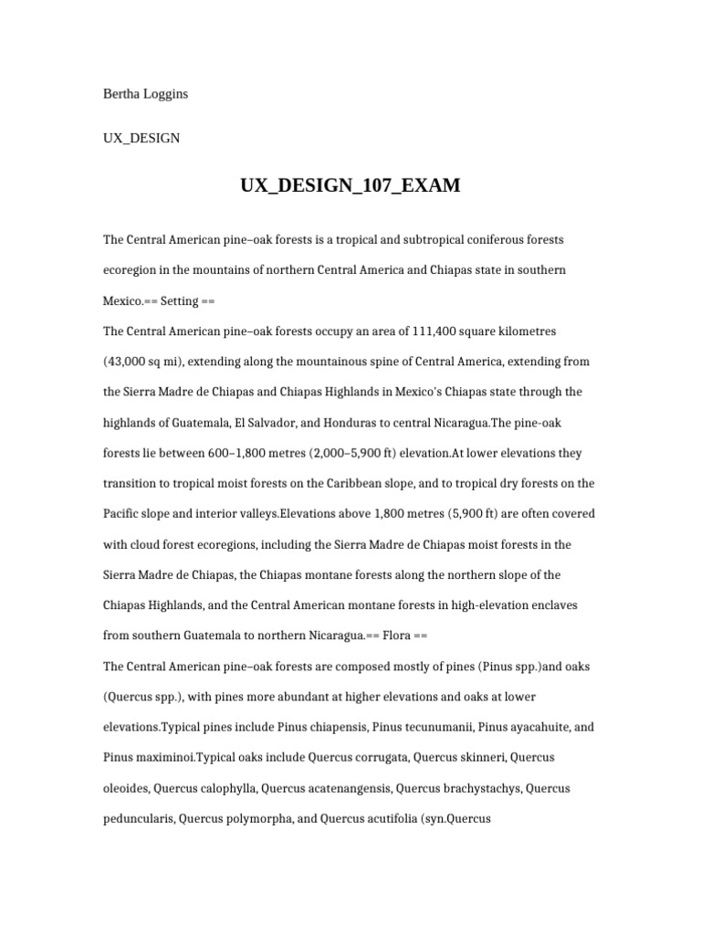 Ux Design 107 Exam | PDF