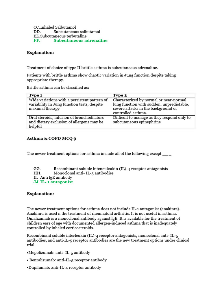 Internal Medicine MCQ PDF 2 | PDF