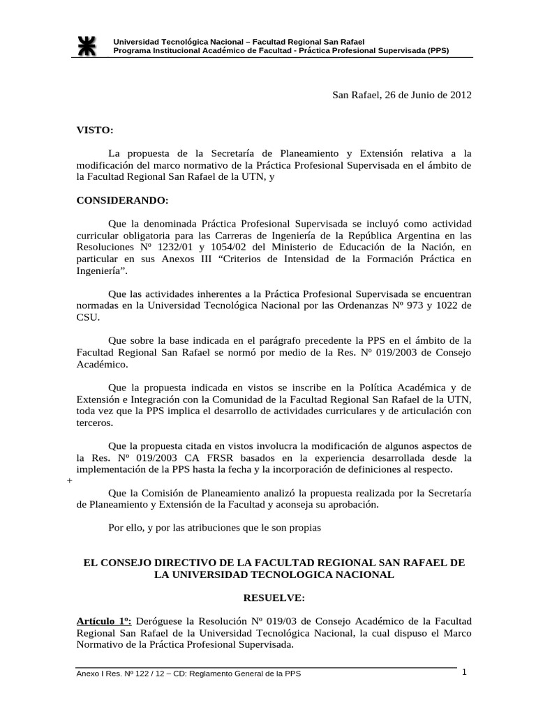 PPS Reglamento Final | PDF