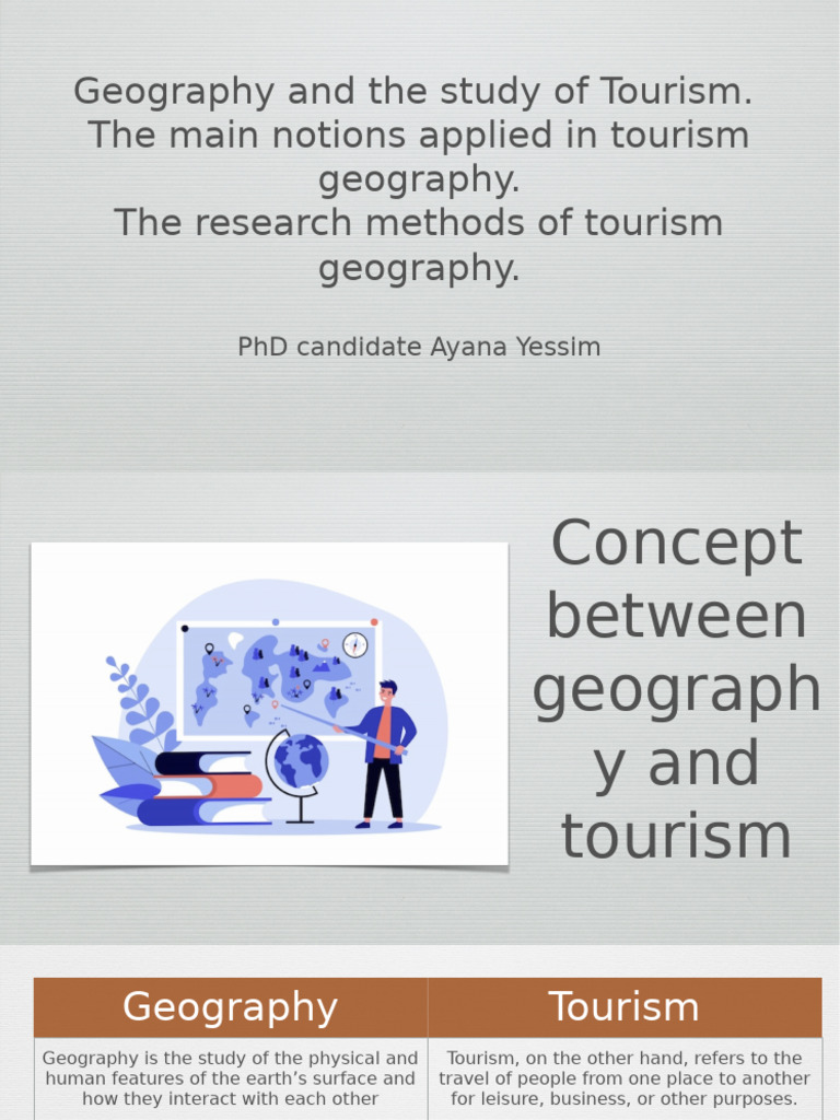 Tourism Geography Lecture | PDF