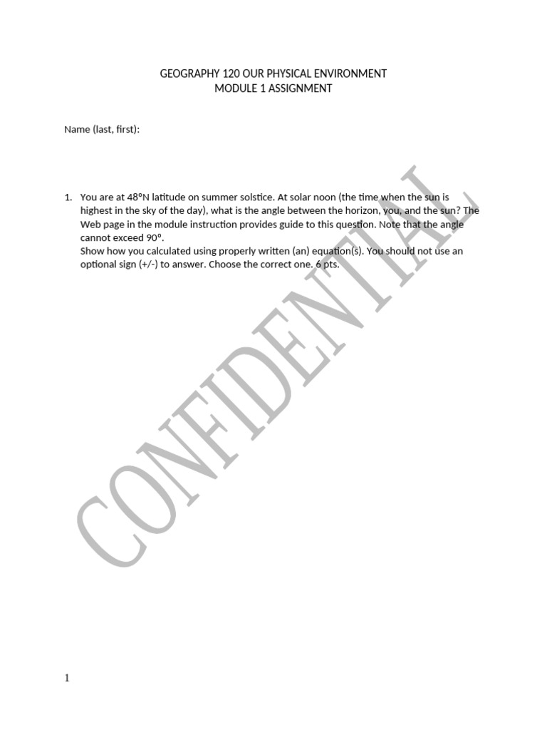 Module 1 Assignment-2 | PDF