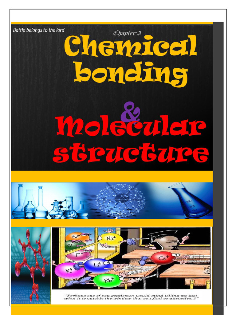 Chemical Bonding-Full Chapter | PDF
