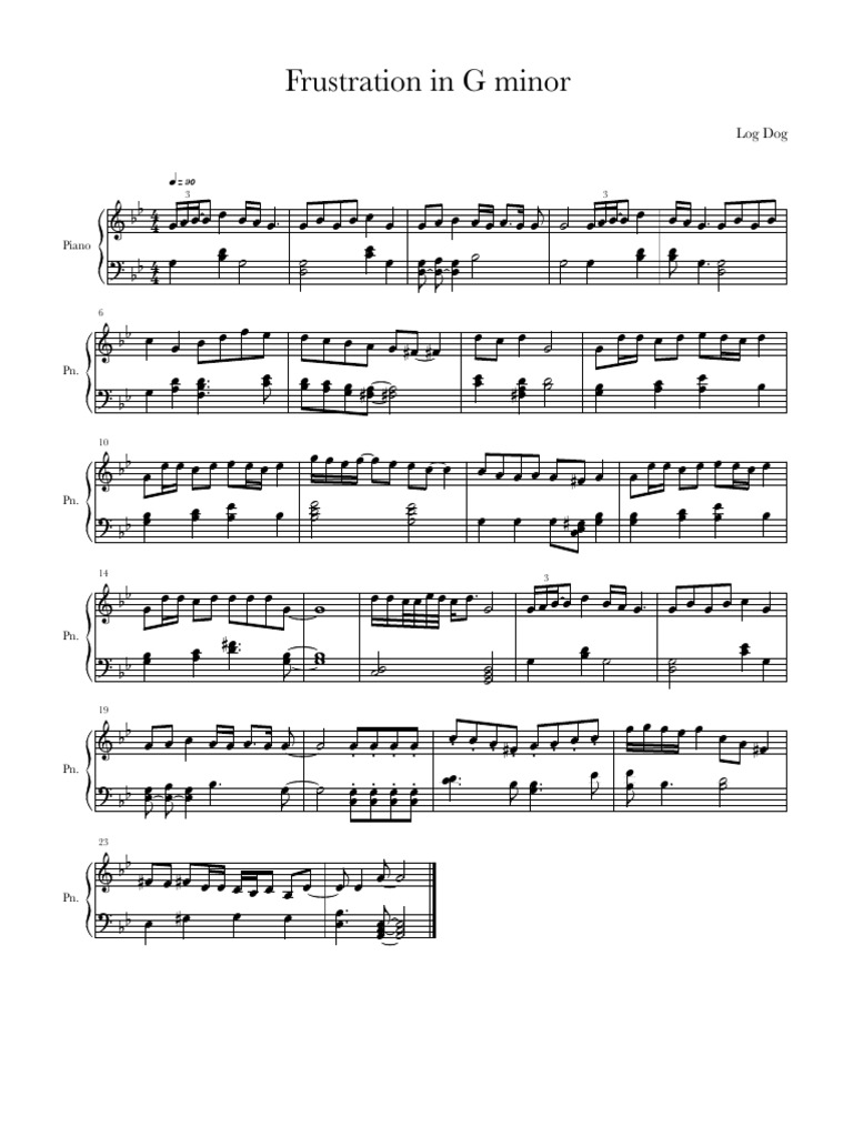 Frustration in G Minor | PDF
