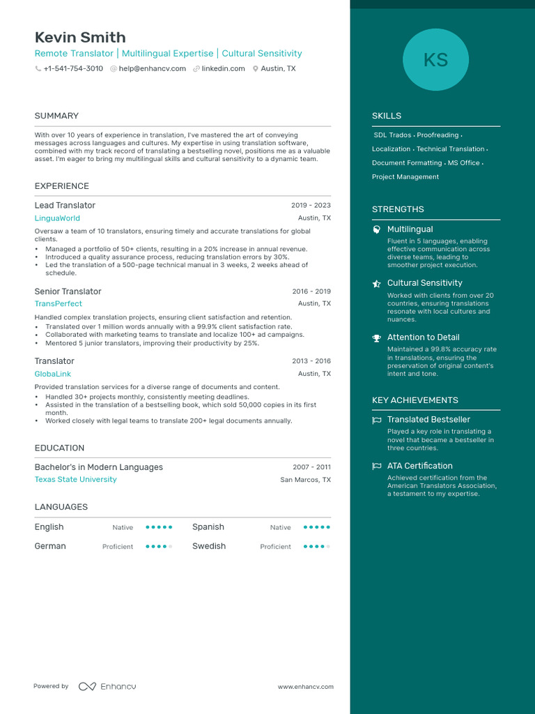 Kevin Smith Resume | PDF