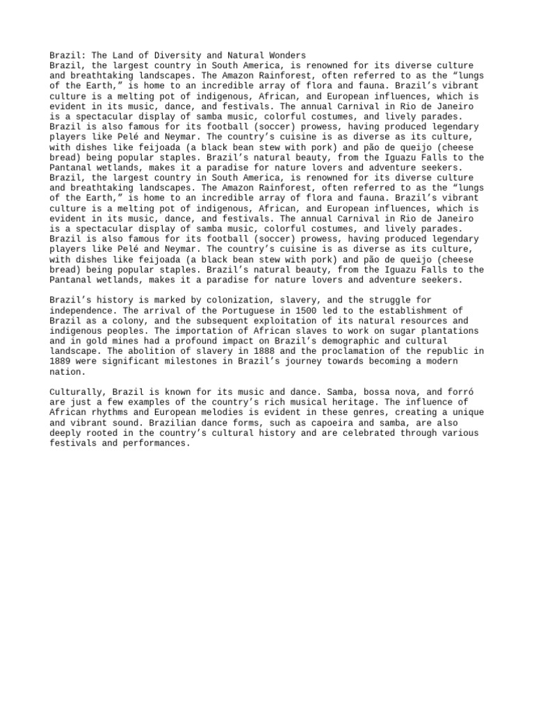 Brazil | PDF