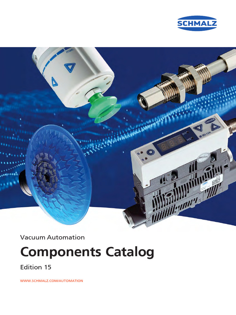 29062e0c2a55 Catalog Schmalz Komponenten ED15 En-En | PDF