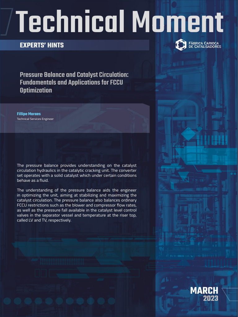 Pressure Balance and Catalyst Circulation Fundamentals and Applications ...