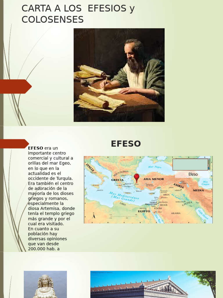 Cartas A Los Efesios 2024 | PDF | Epístola a los efesios | Filosofía