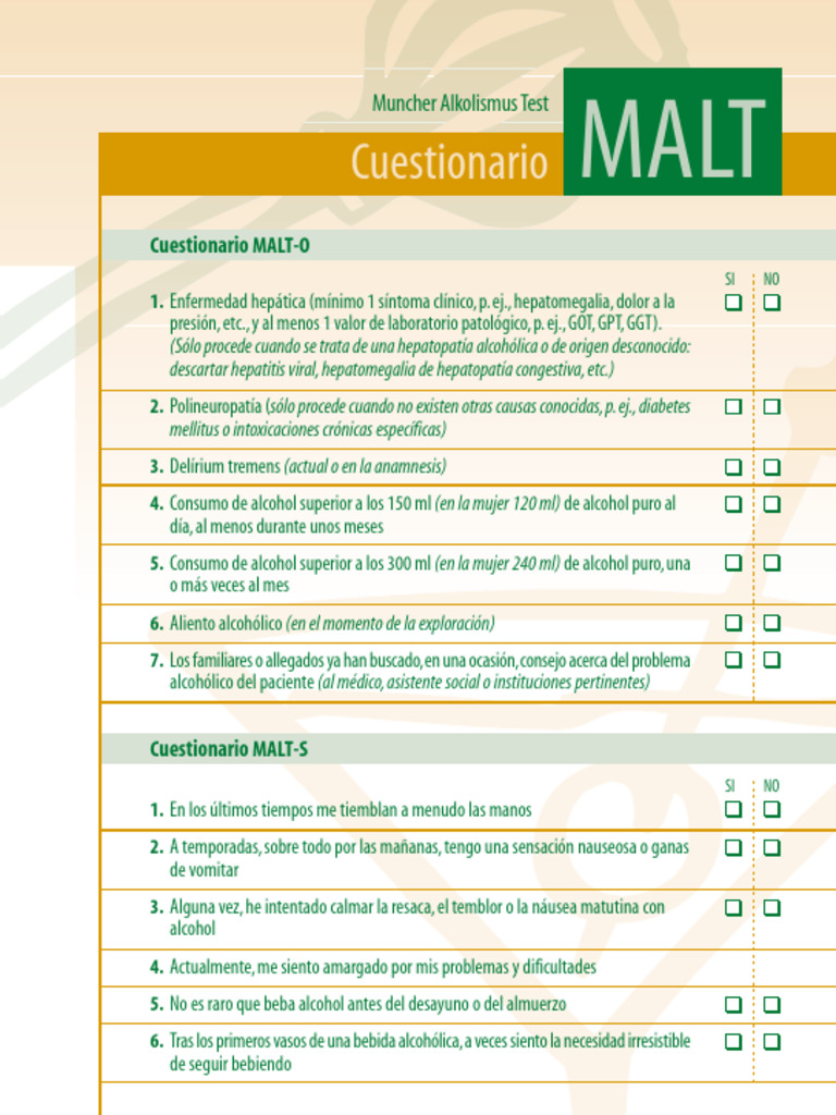 MALT para Imprimir | PDF