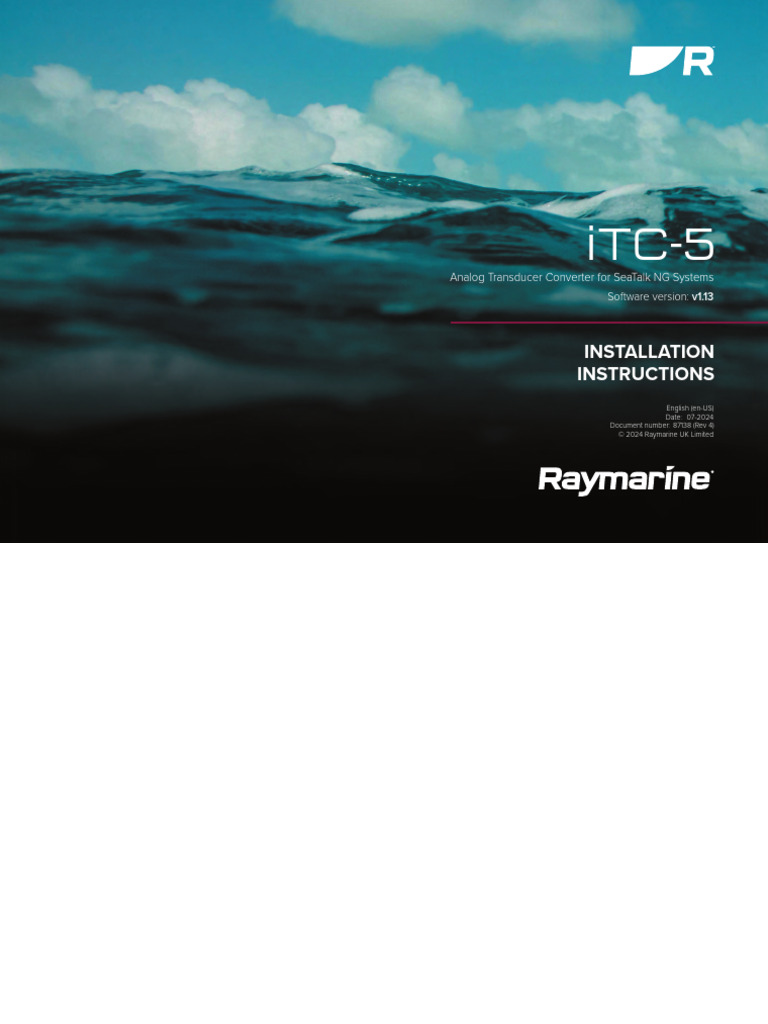 iTC-5 Installation Instructions 87138 (Rev 4) (EN) | PDF ...