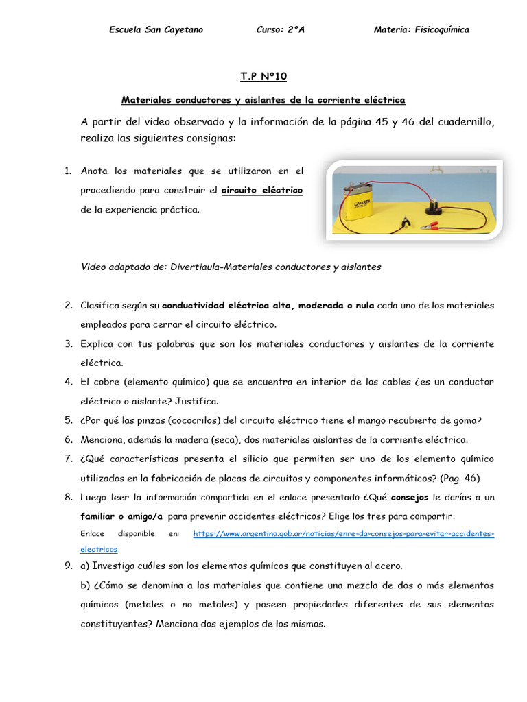 TP N°10-Fq-2 ºa-Sc-2024 PDF | PDF