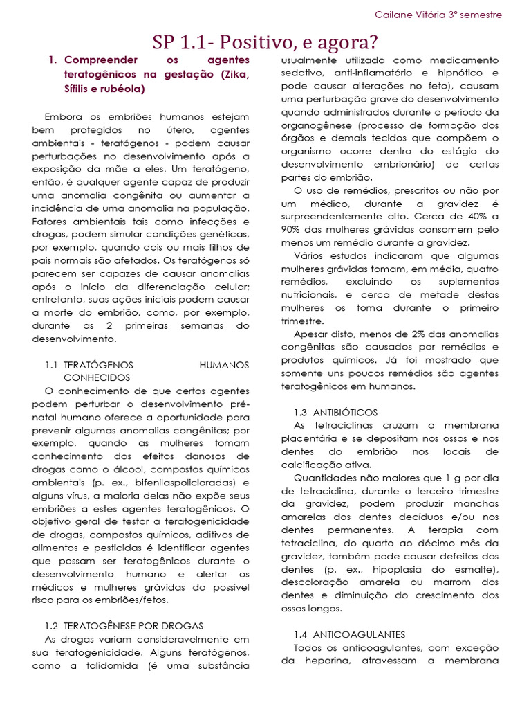 SP 1.1 - Positivo, e Agora | PDF