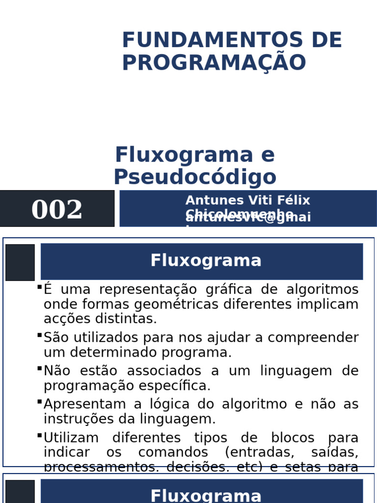 00_2_fluxograma_e_pseudo_codigo | PDF