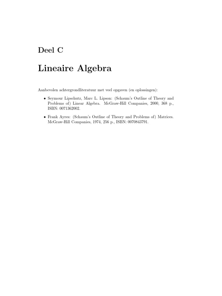 Matrix Calculation NL | PDF