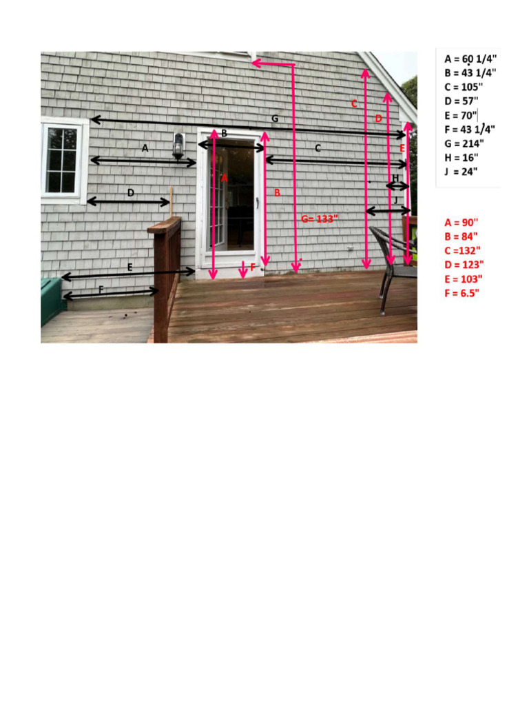 DM FIV Back Porch - dimensions where porch meets house | PDF