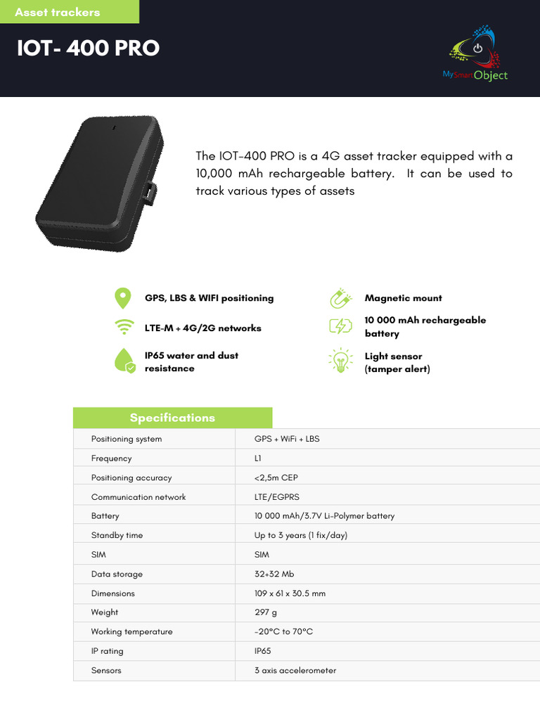 IOT-400-PRO-EN - South African IVMS | PDF