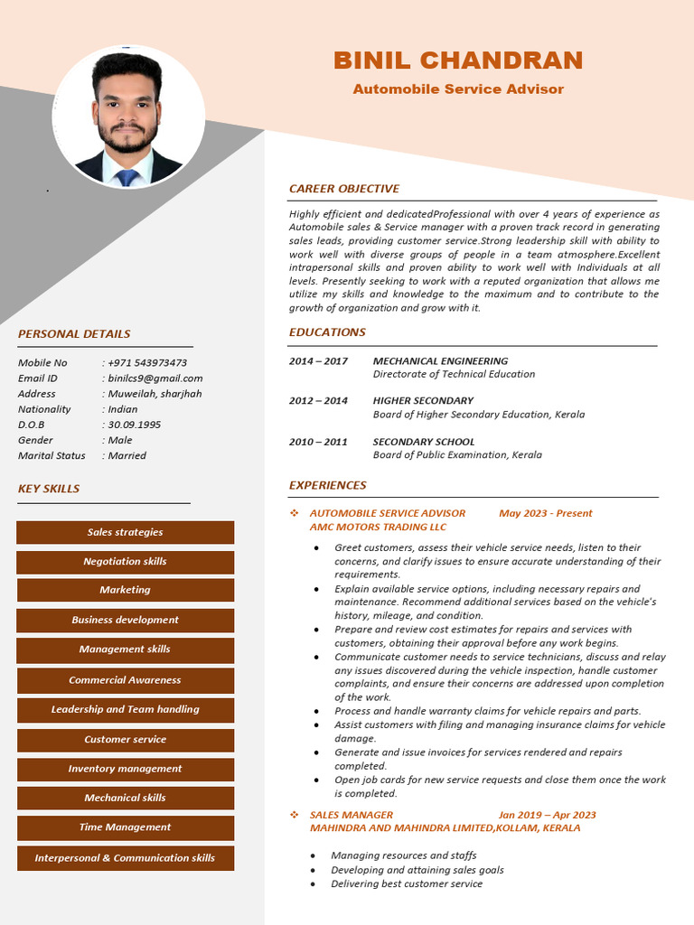 Binil Chandran01.. | PDF