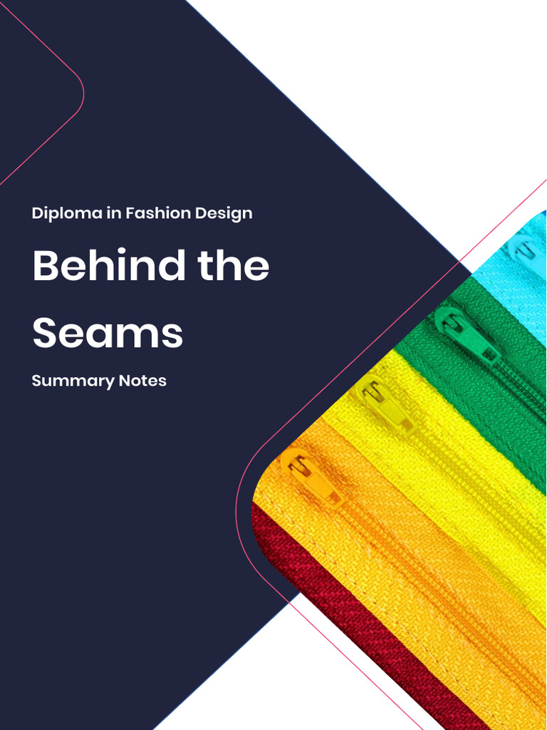 Fashion Design Lesson 16 Notes | PDF