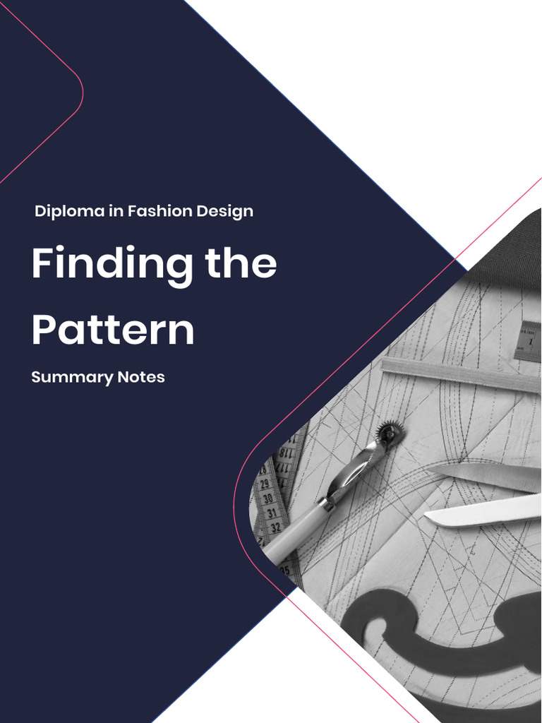 Fashion Design Lesson 15 Notes | PDF