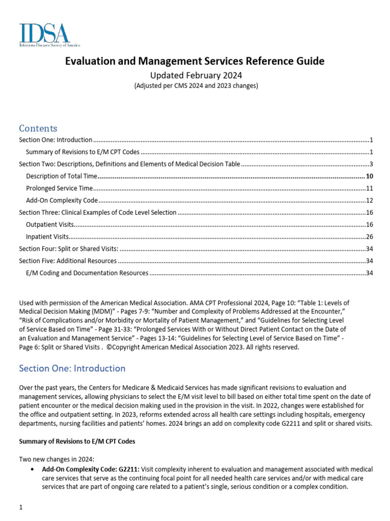 2024 em Services Reference Guide Final | PDF | Intensive Care Medicine ...