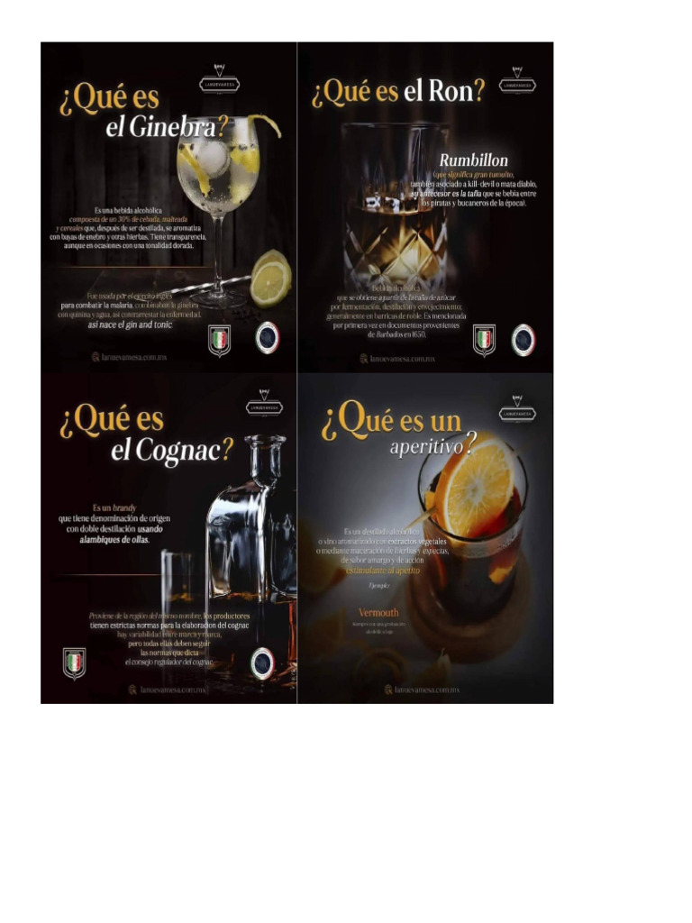 Catalogo Bebidas | PDF