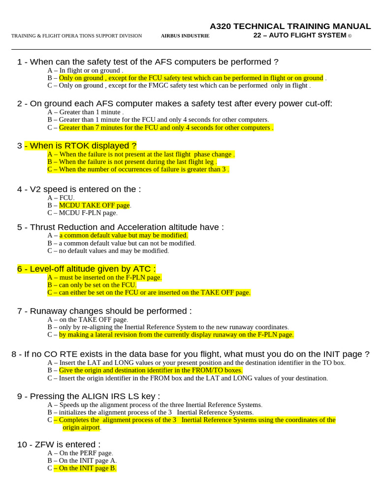 22 - Auto Flight System | PDF