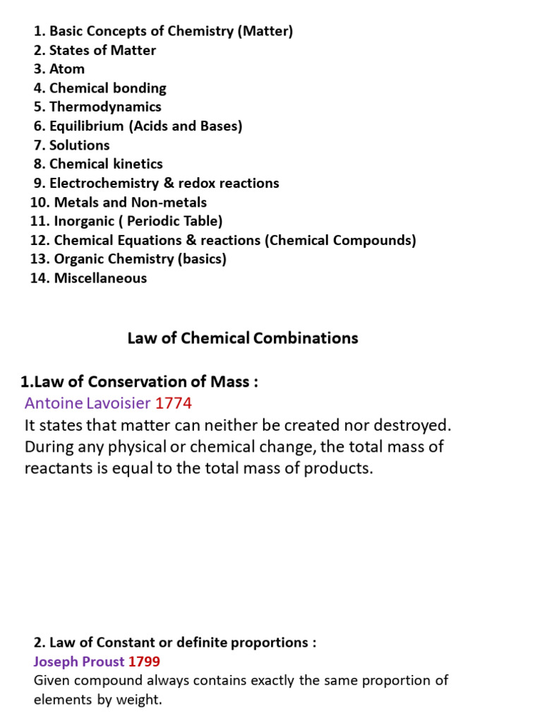 Chemistry Compiled Notes (Updated) - 36485288 - 2024 - 08 - 09 - 09 ...
