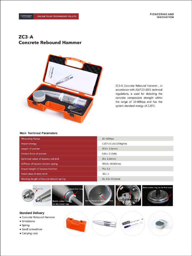 Cegroup ZC3 A T Measurement Datasheet | PDF