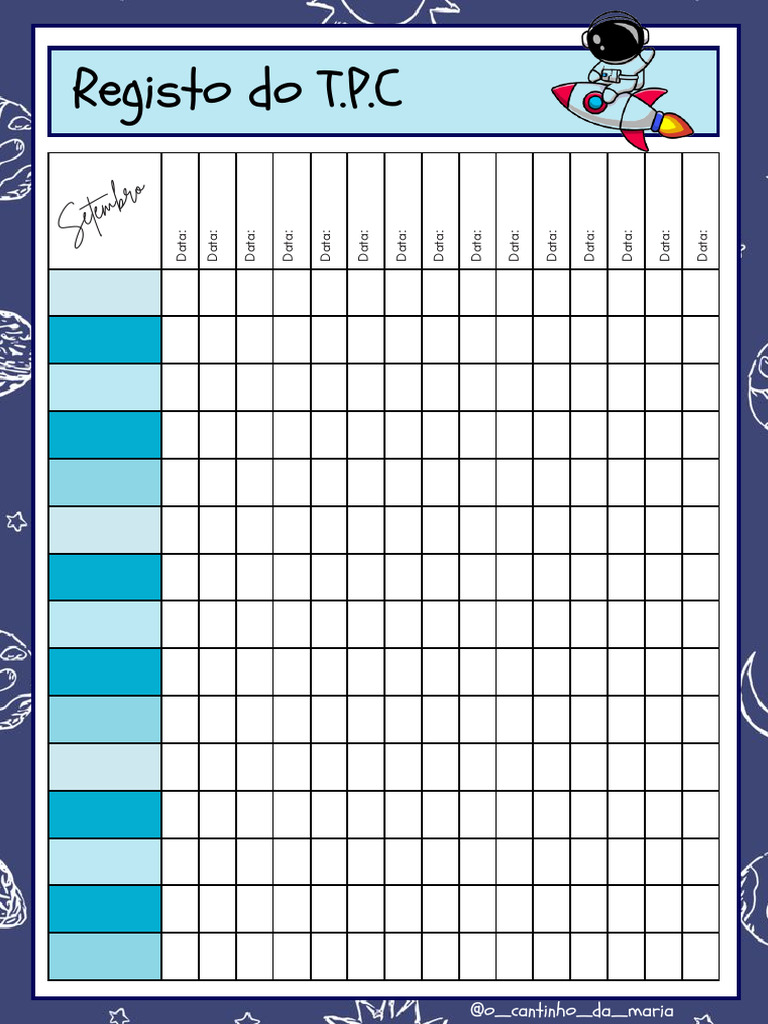 Registo do TPC | PDF