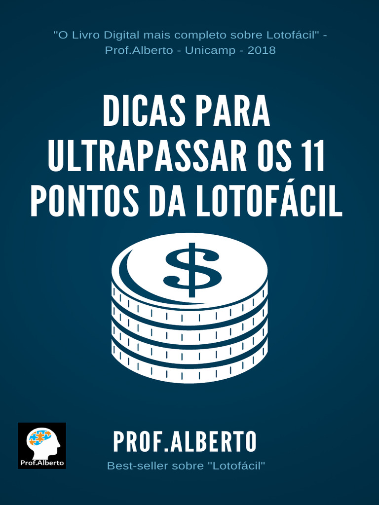 LIVRO - Dicas para Ultrapassar 11 Pontos Da LotofÃ¡cil 2 | PDF