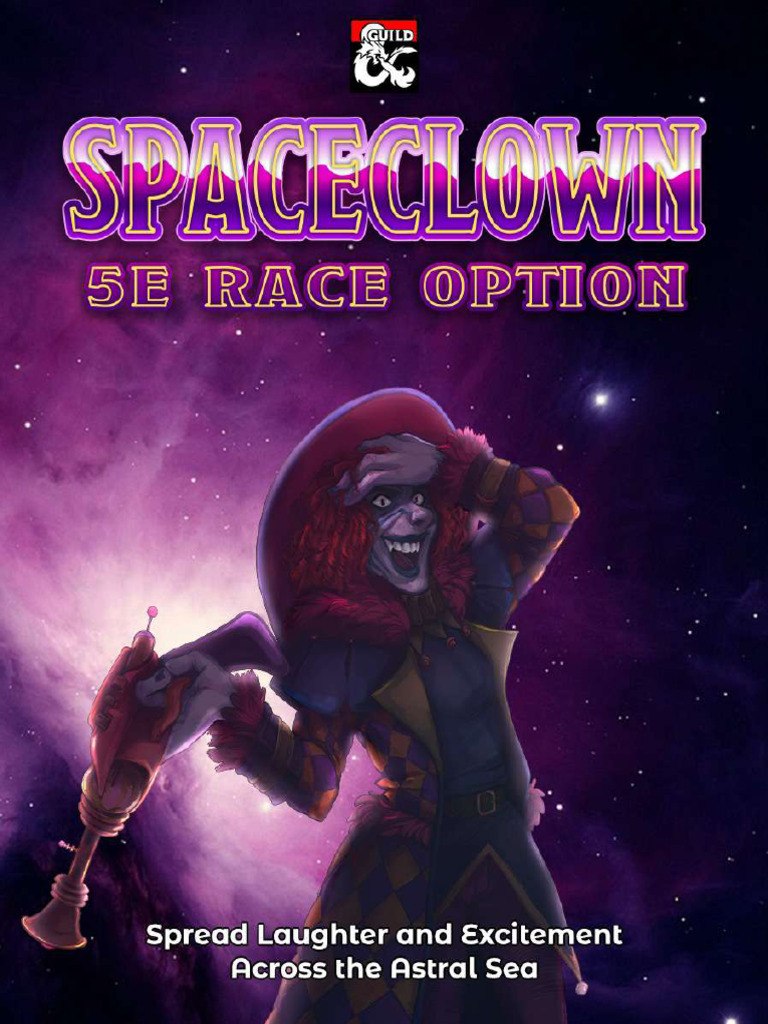 Space Clown Race Overview 5E | PDF | Home & Garden | Technology ...