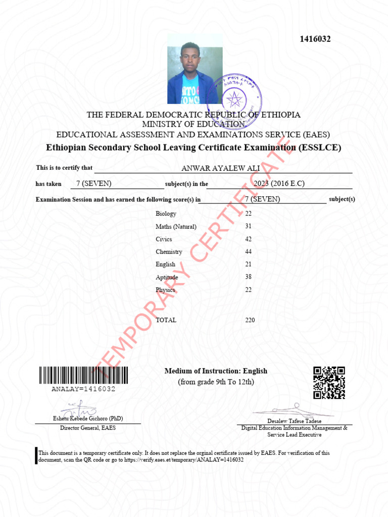 Analay 1416032 | PDF