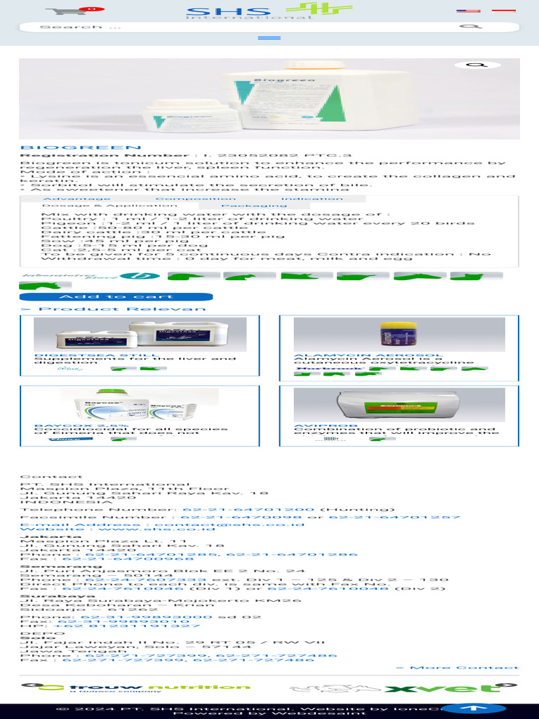 BIOGREEN - PT SHS International | PDF