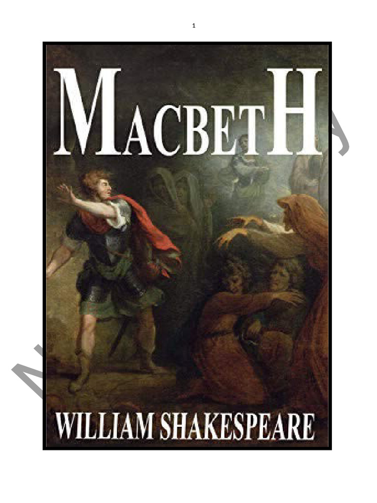Macbeth 1 | PDF