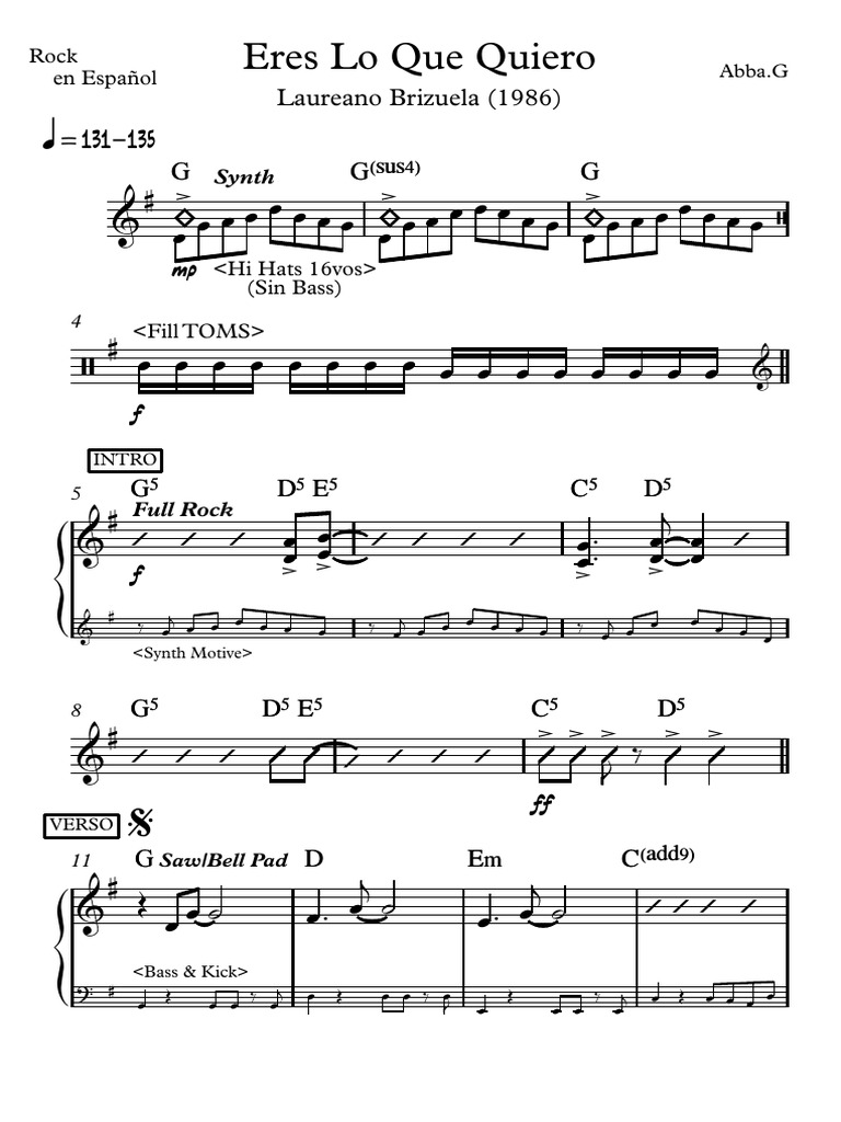 ERES LO QUE QUIERO - Lead | PDF