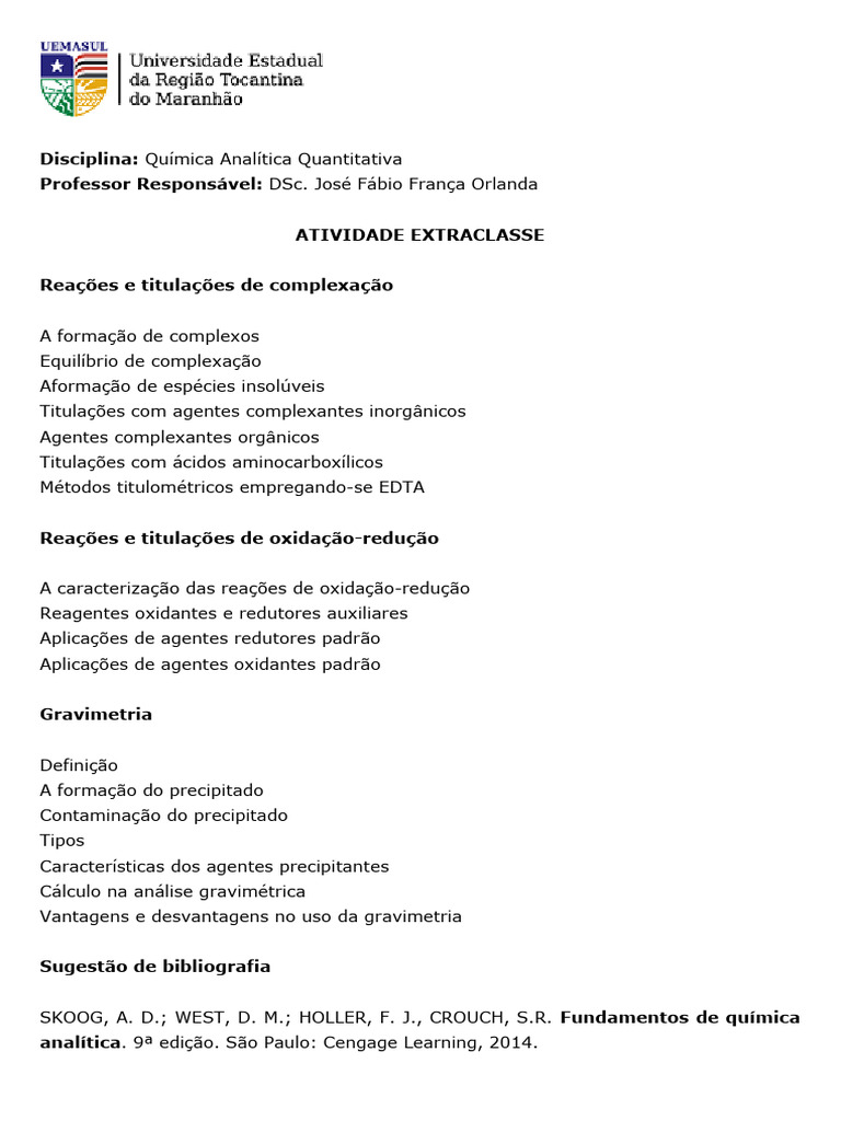 3a Atividade. Tópicos | PDF