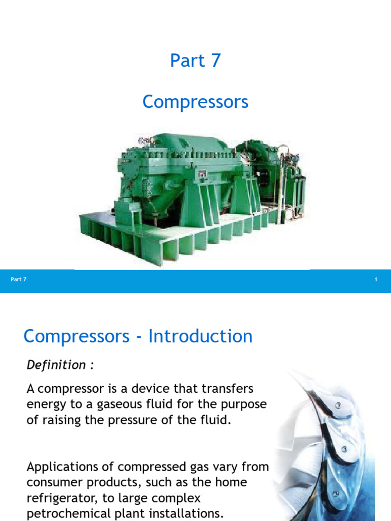 Centrifugal Compressor Theory of Operation 1725390639 | PDF