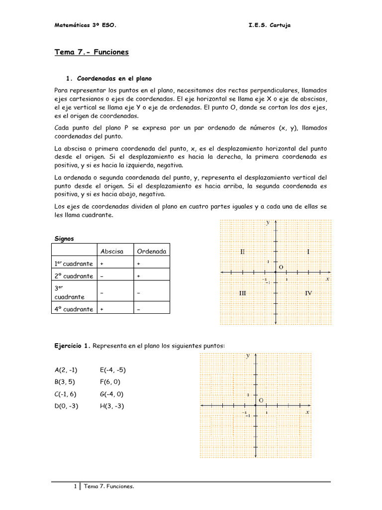 Tema7 Funciones | PDF