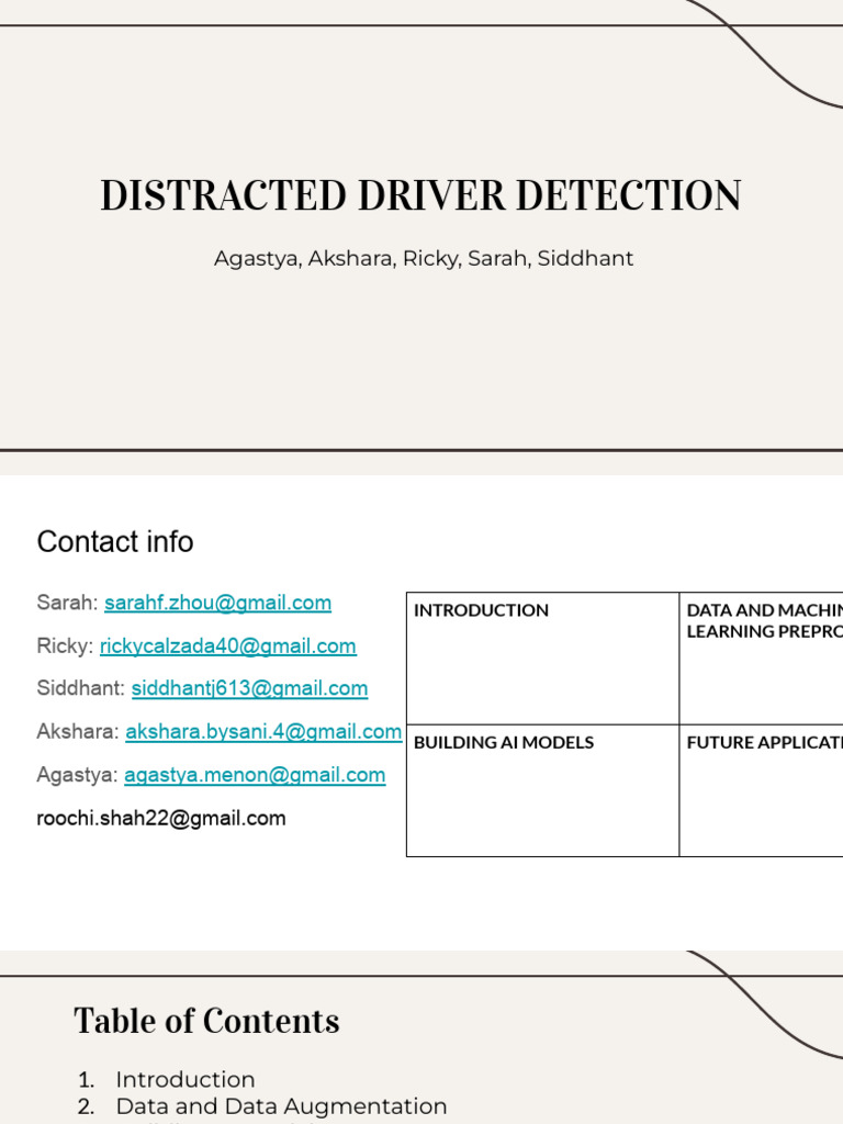 Inspirit Ai - Distracted Driver Detection | PDF Inspirit Ai - Distracted Driver Detection | PDF
